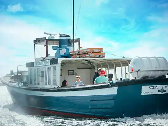 Hurst Castle Ferry | Keyhaven ferry to Hurst Castle